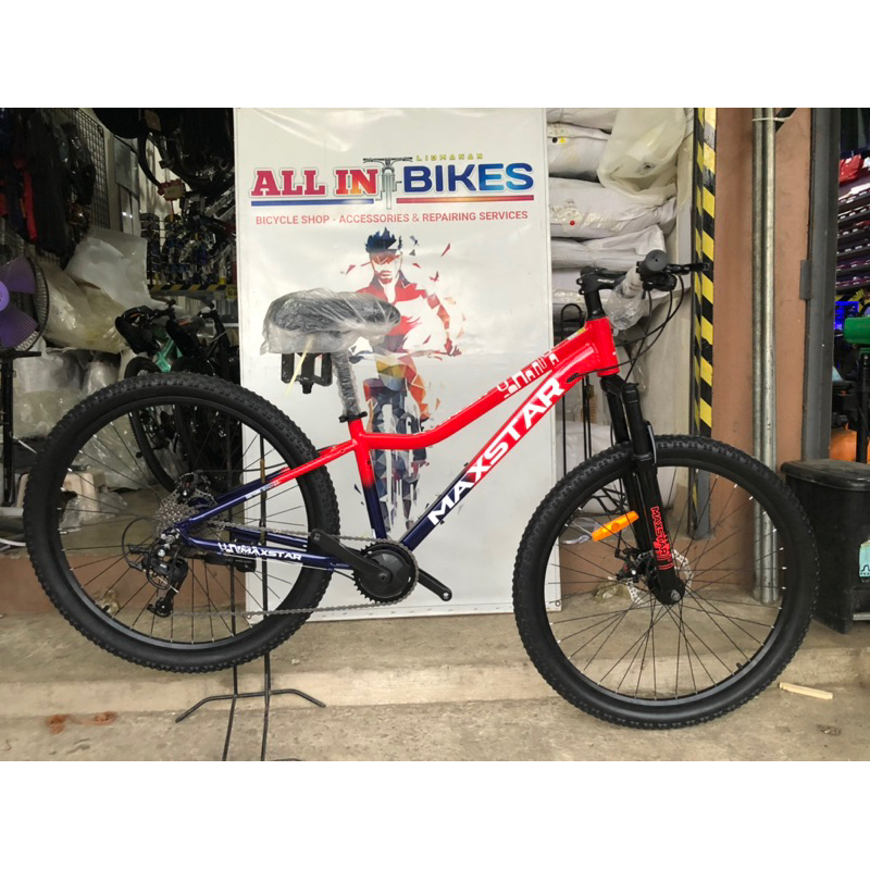 Maxstar Avenger 27.5 1x9Spd Mountain Bikes With Freebies | Shopee ...