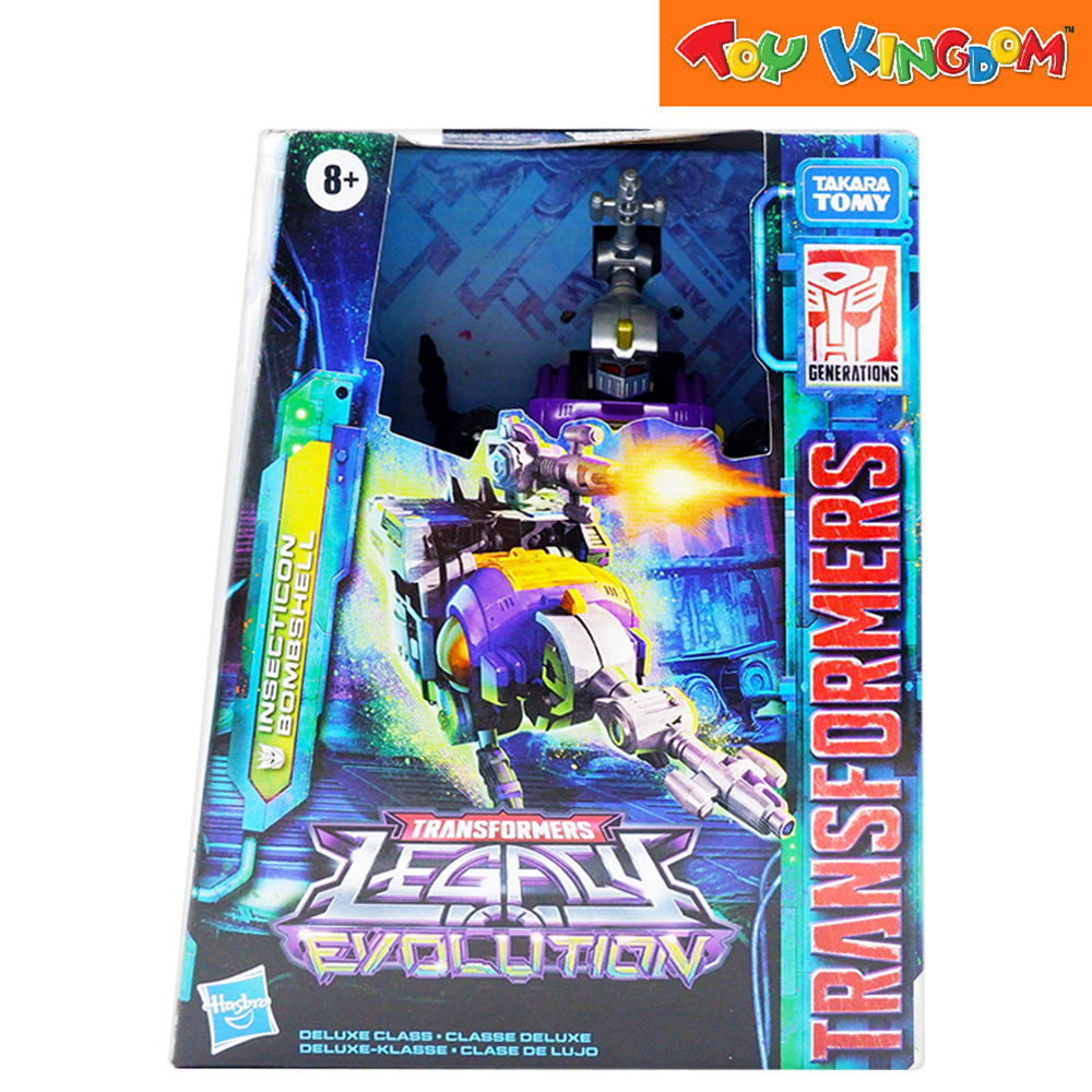 Transformers Gen Legacy Ev Deluxe Insecticon Bombshell Action Figure ...
