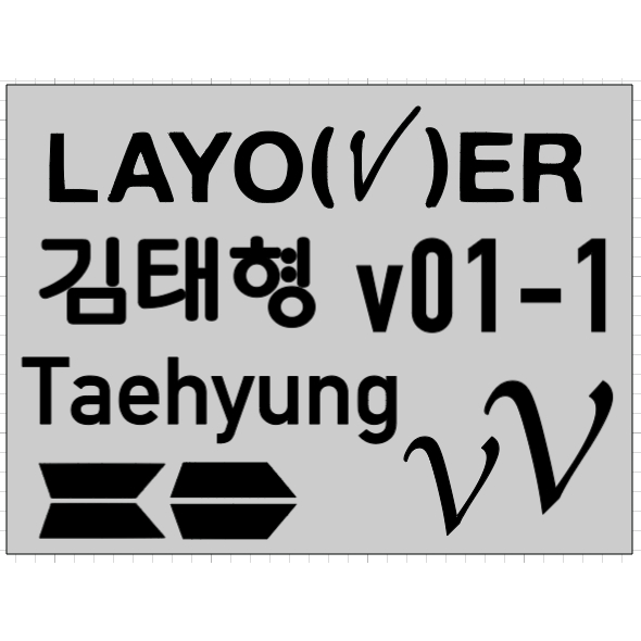 BTS V | Kim Taehyung Layover Stickers/Decals Vinyl Sticker | Shopee ...