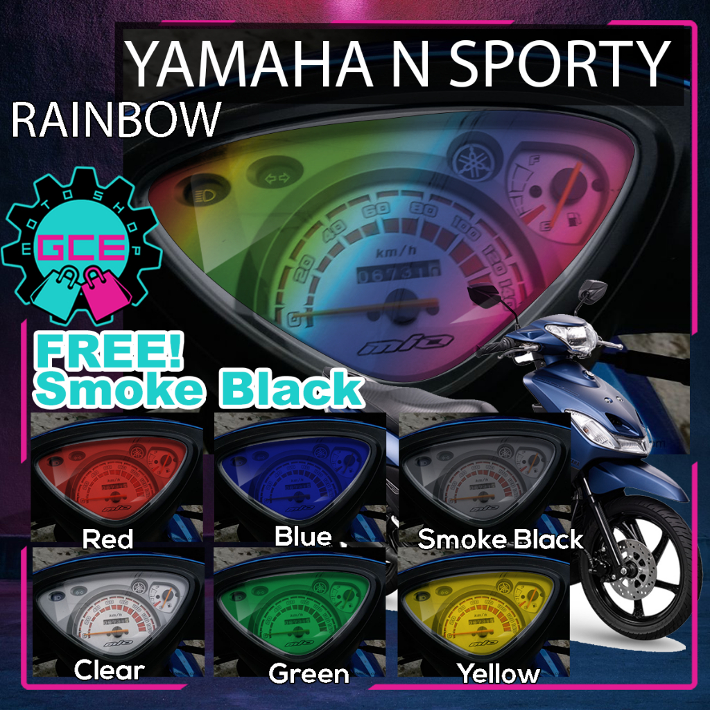 Gauge Screen Protector for YAMAHA MIO SPORTY/SOULTY machine cut ...