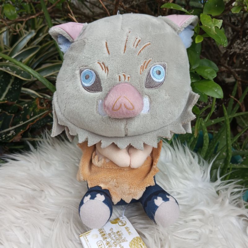 Demon Slayer Inosuke Stuffed Toy | Shopee Philippines