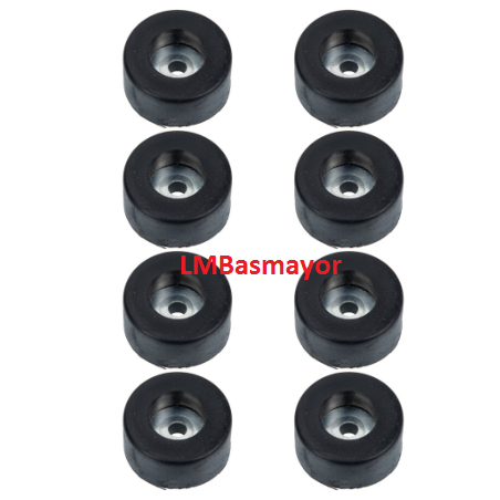 8PCS Rubber Footing Speaker Box Rubber Feet | Shopee Philippines