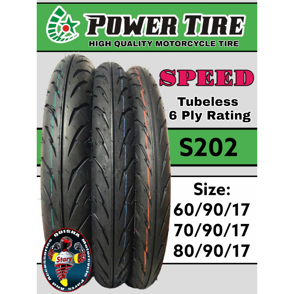 POWER TIRE SIZE 17 SPEED TUBELESS 6 PLY RATING ( PWEDE E TUBETYPE ...