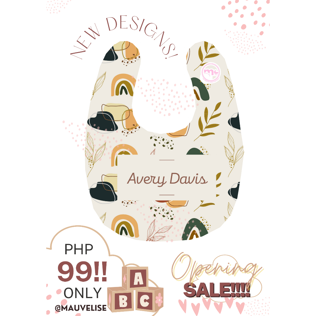 Personalized Bib By ePrints | Shopee Philippines