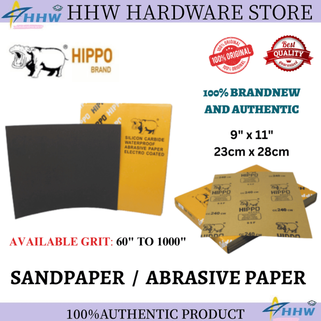SANDPAPER GRIT / SANDING PAPER / SAND PAPER / WATERPROOF / ABRASIVE ...