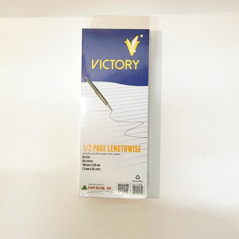 10pads Victory Intermediate Pad Paper/lengthwise/crosswise/ 1/4page ...