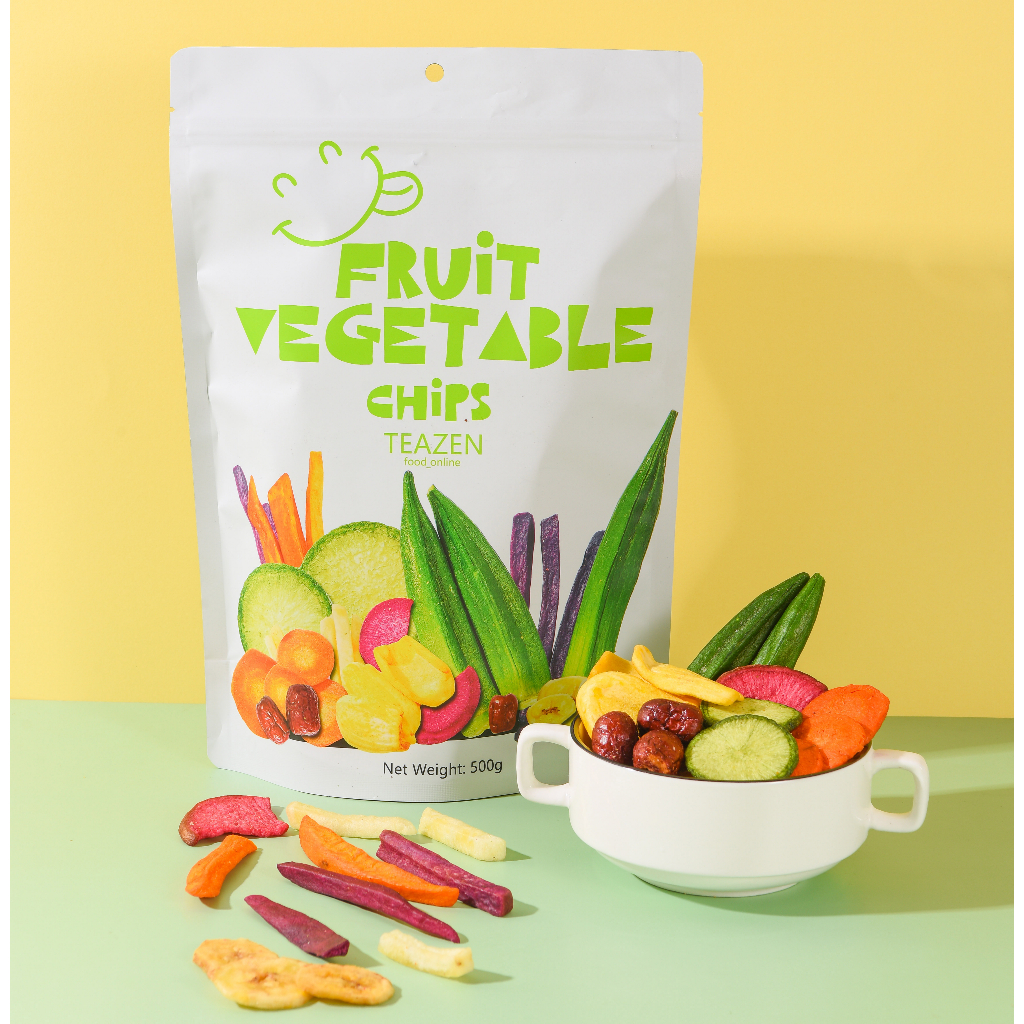 Mixed veggie chips and Fruit vegetable chips 500g | Shopee Philippines