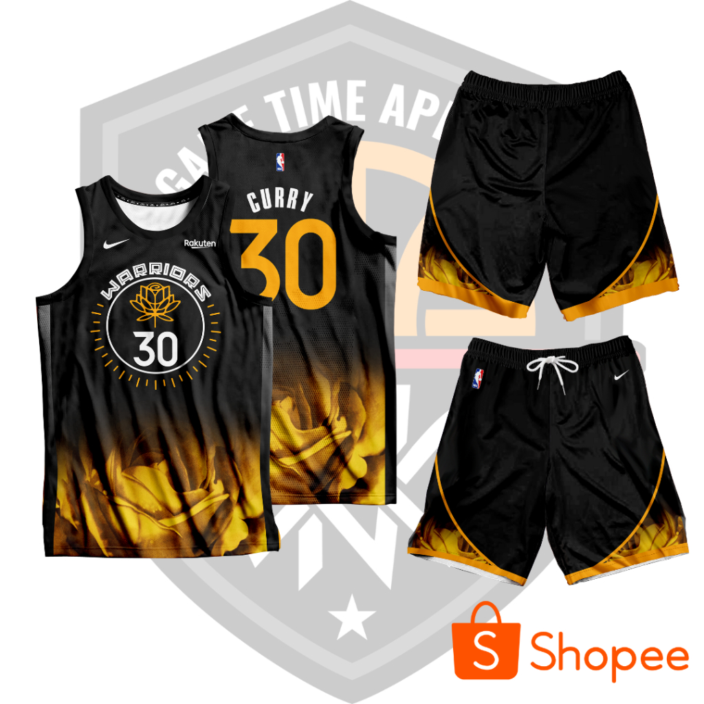22-'23 GOLDEN STATE WARRIORS #30 CURRY CITY EDITION FULL SUBLIMATION ...