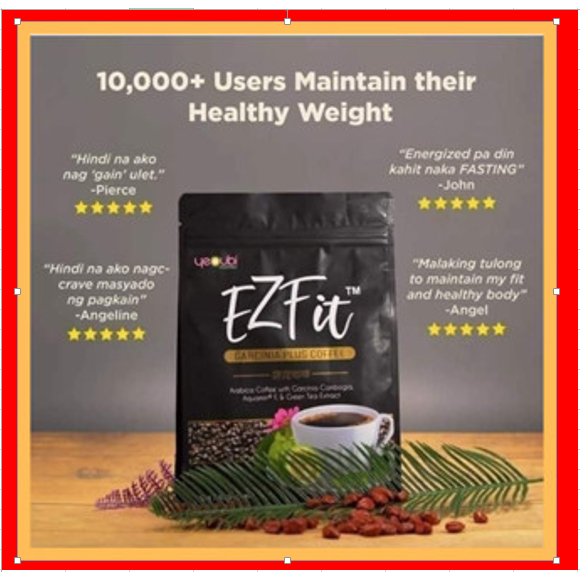 BUY1 EZ FIT Coffee 10 Sachets of Slimming & Wellness in Every Pouch ...
