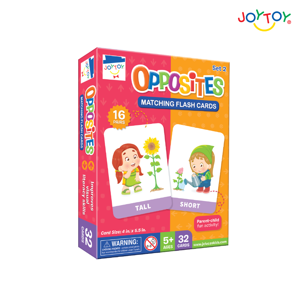 JOYTOY Opposites Matching Flashcards - Set 2 | Shopee Philippines