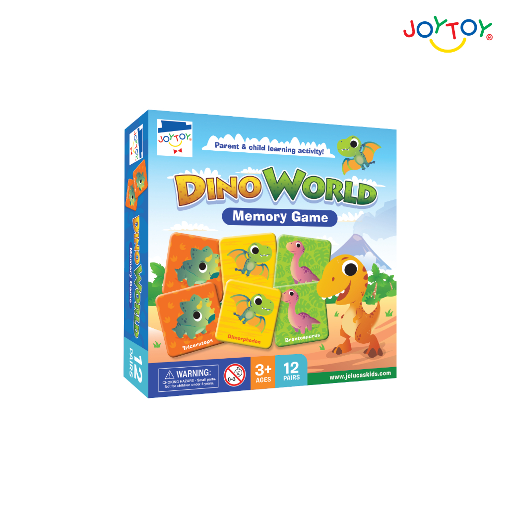 JOYTOY Dino World Memory Game (12 Pairs) | Shopee Philippines