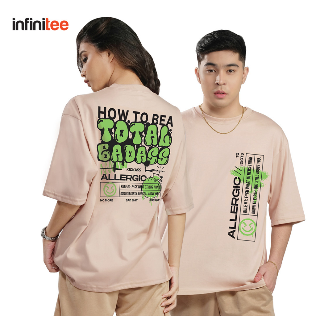 Infinitee Street Oversized T Shirt For Men Women Oversize Plus Size ...
