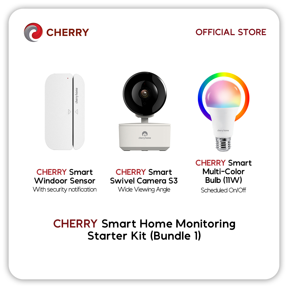 CHERRY Smart Monitoring Starter Kit (Indoor) | Shopee Philippines