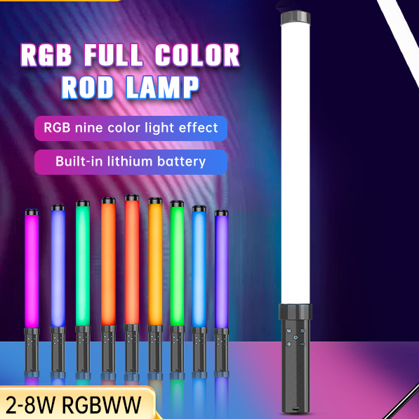 ZKeezm 20W RGB Photography Light Wand Photography Led Fill Light ...