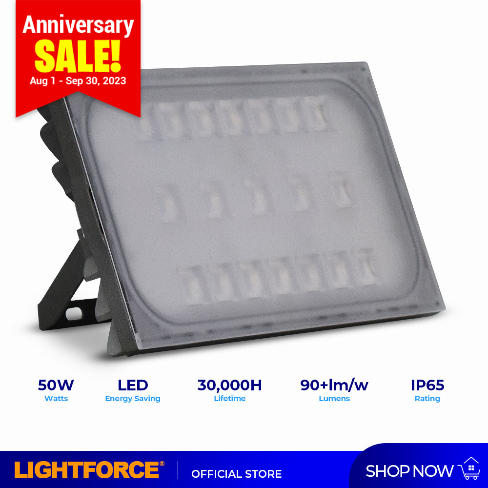 Lightforce LED Floodlight Slim 50W | Shopee Philippines