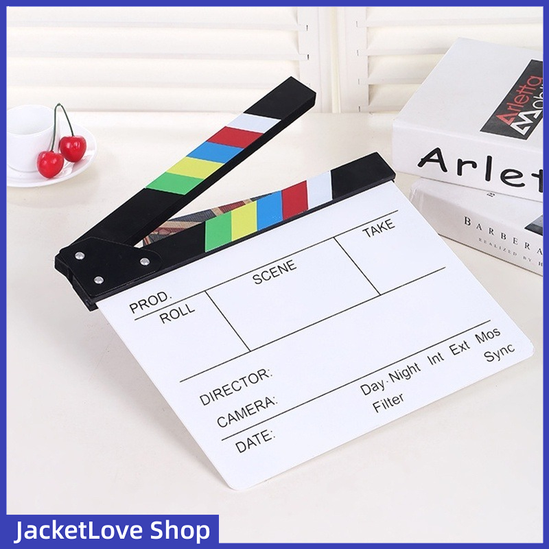 Acrylic Film Clapper Movie Clapper Cutting Action Scene Caliper Board ...