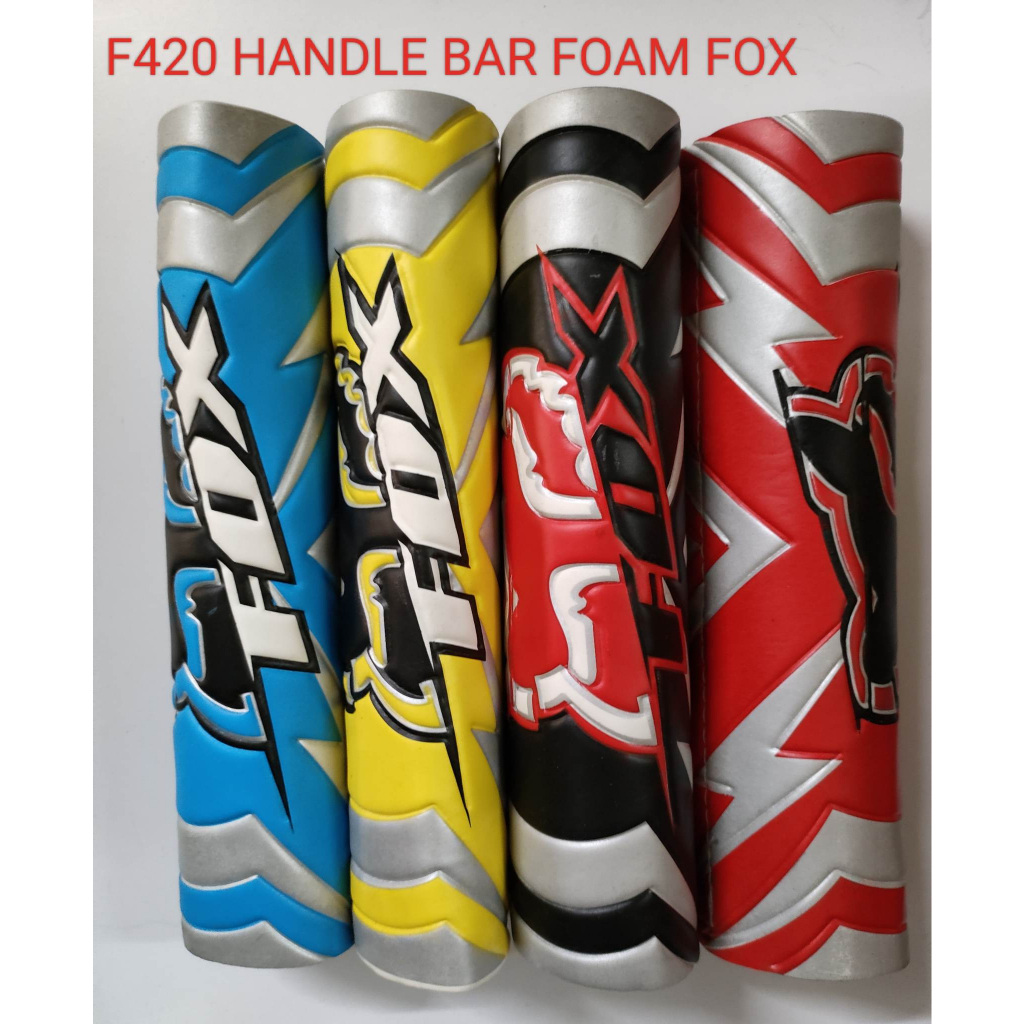 FJS420 HANDLE BAR FOAM FOX BLACK RED YEYLLOW BLUE | Shopee Philippines