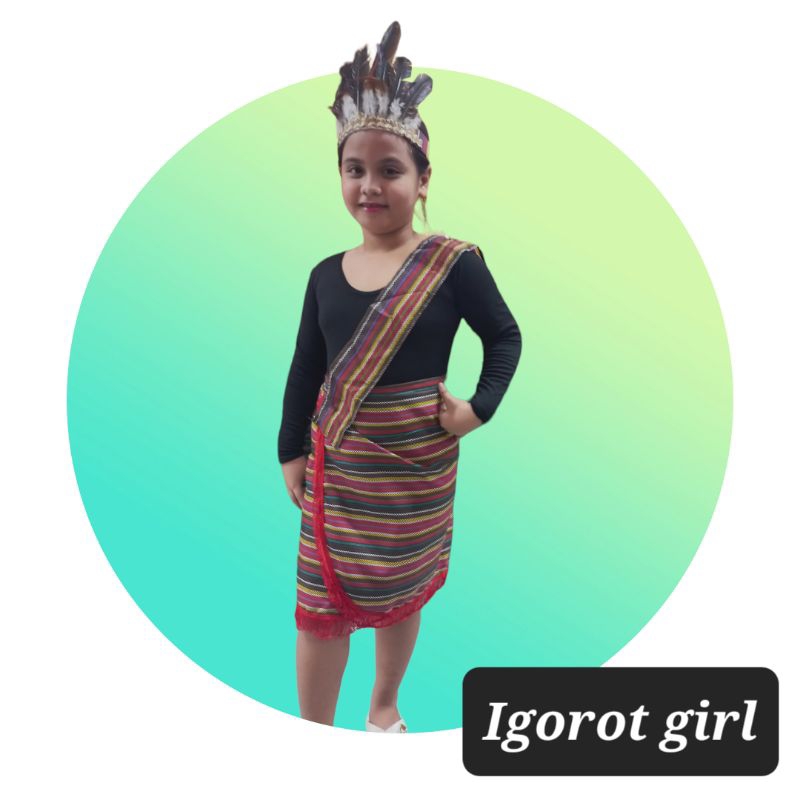 Igorot girl costume buwan ng wika costume | Shopee Philippines