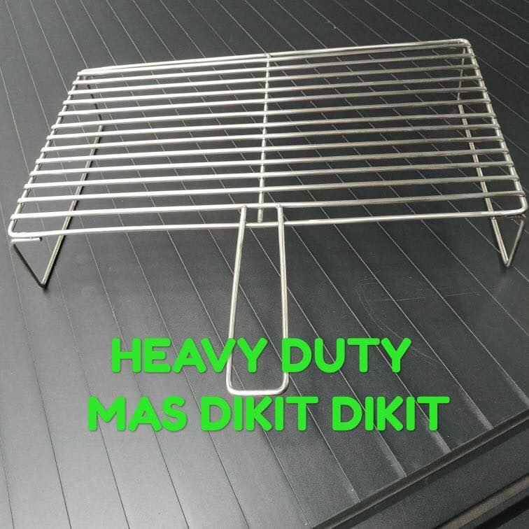 WITH STAND HEAVY DUTY STAINLESS PARILYA BARBECUE GRILL Grill 304 ...