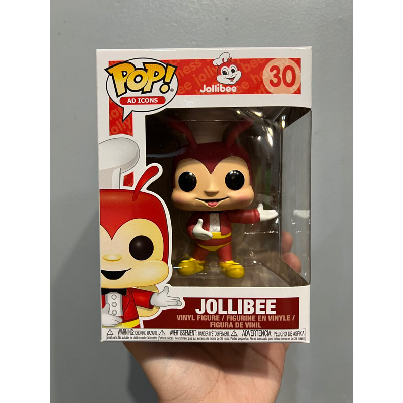 Jollibee Funko Pop Regular (1st Jollibee Funko Pop Release) Stickered ...