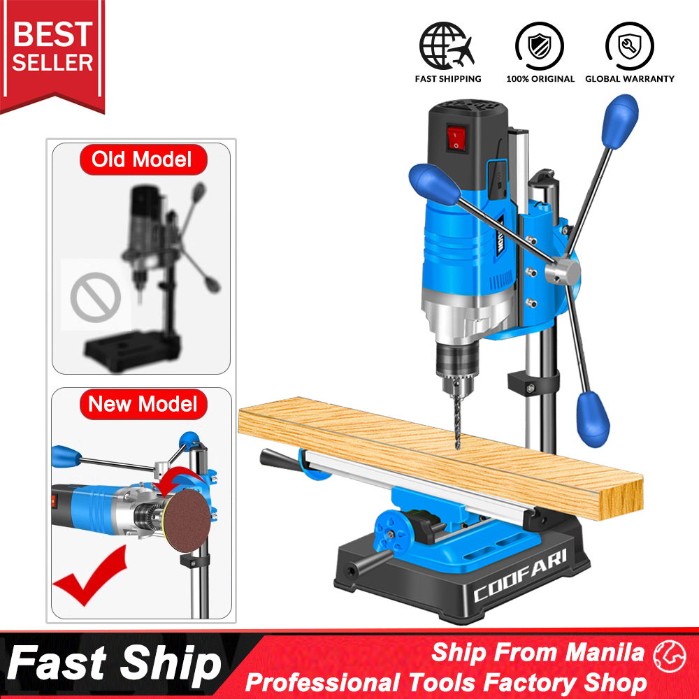 Bench Drill Electric Bench Drilling Machine Metal Making Drilling Drill ...