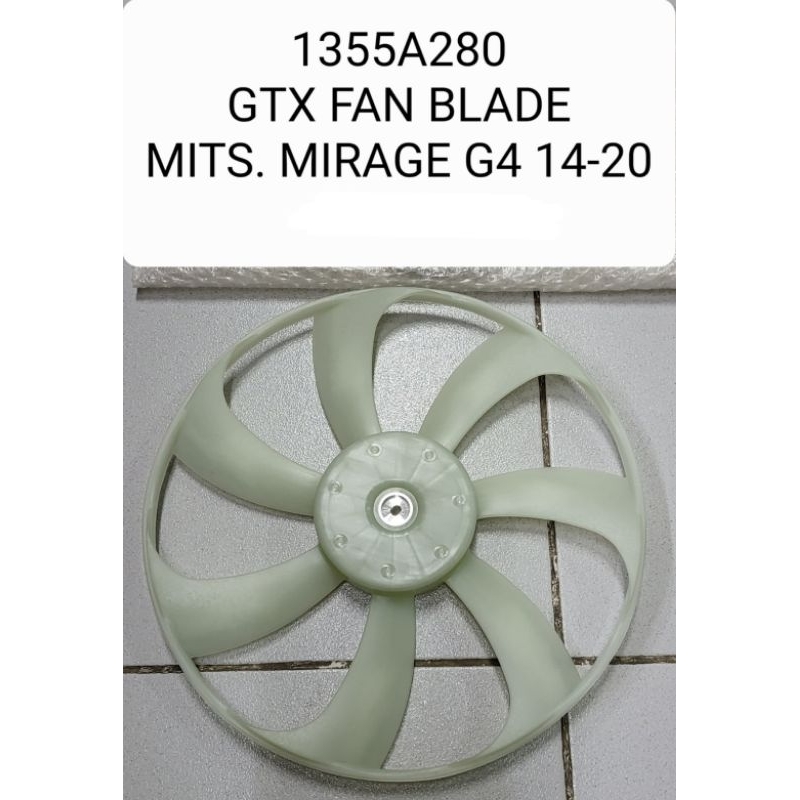 Fan Blade Mitsubishi Mirage G4 (2014-2020) (MANUAL/ CVT) | Shopee ...