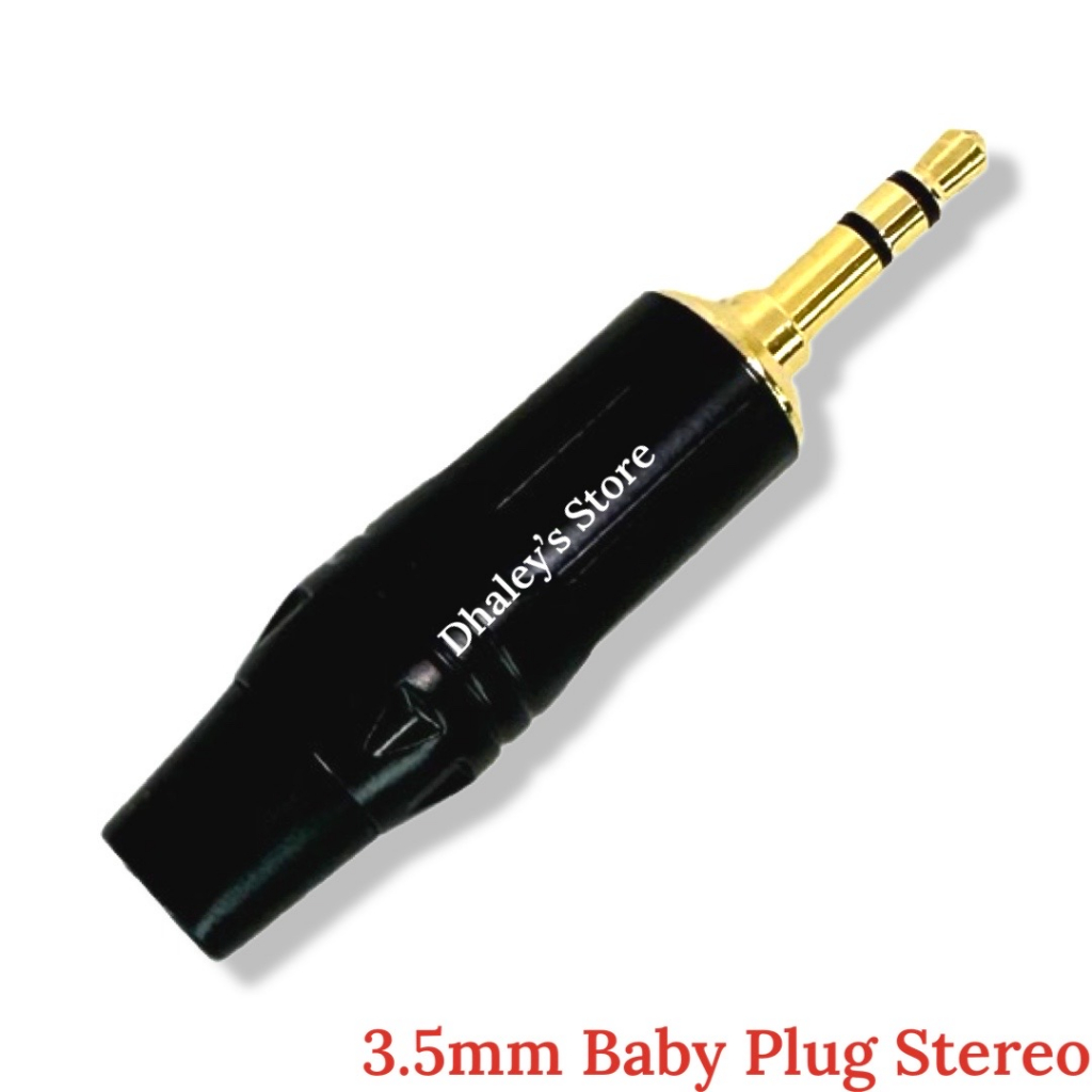Van Damme High Quality 3.5mm Stereo Plug Audio plug connector Aux plug ...