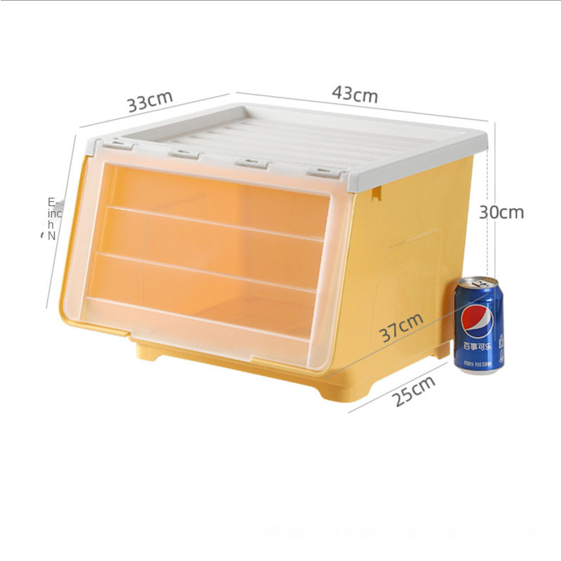 【BUY 1 TAKE 1】Flip Top Storage Box Stackable Storage Box Organizer ...