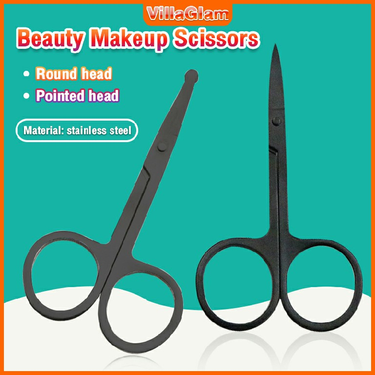 VG Stainless Steel Manicure Scissors Nose Hair Trimmer Beauty scissors ...