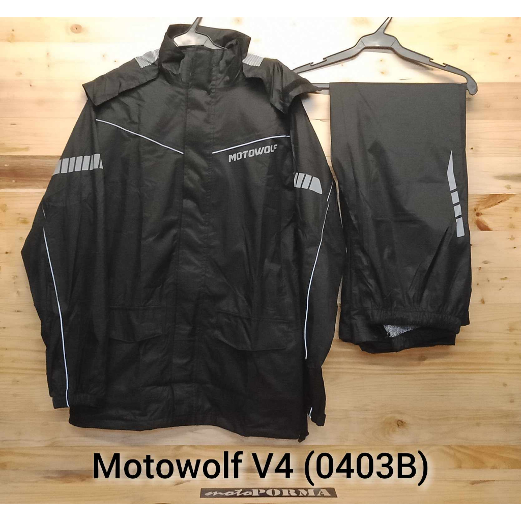 Motowolf Version 4 (0403B) Super Light Weight Rain Coat / Kapote ...