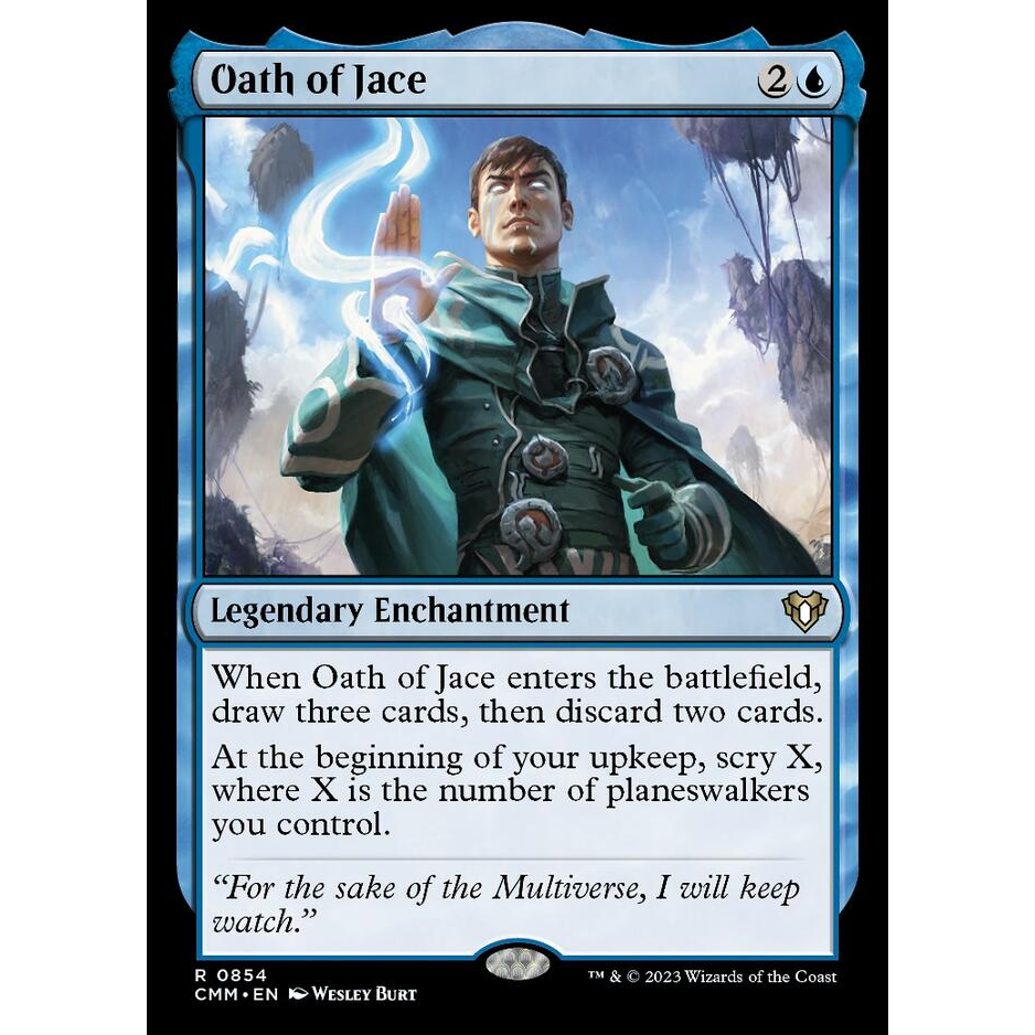 Oath of Jace - Commander Masters (CMM) | Shopee Philippines