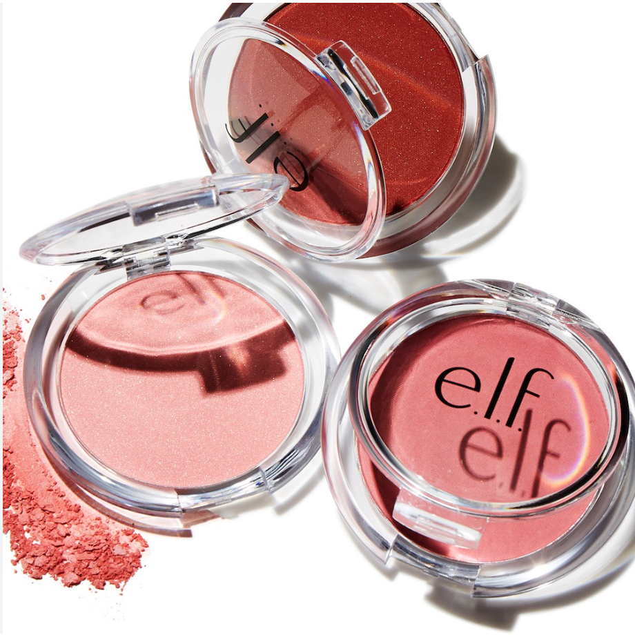 Elf Cosmetics Powder Bronzer Blush Pink Blushing | Shopee Philippines