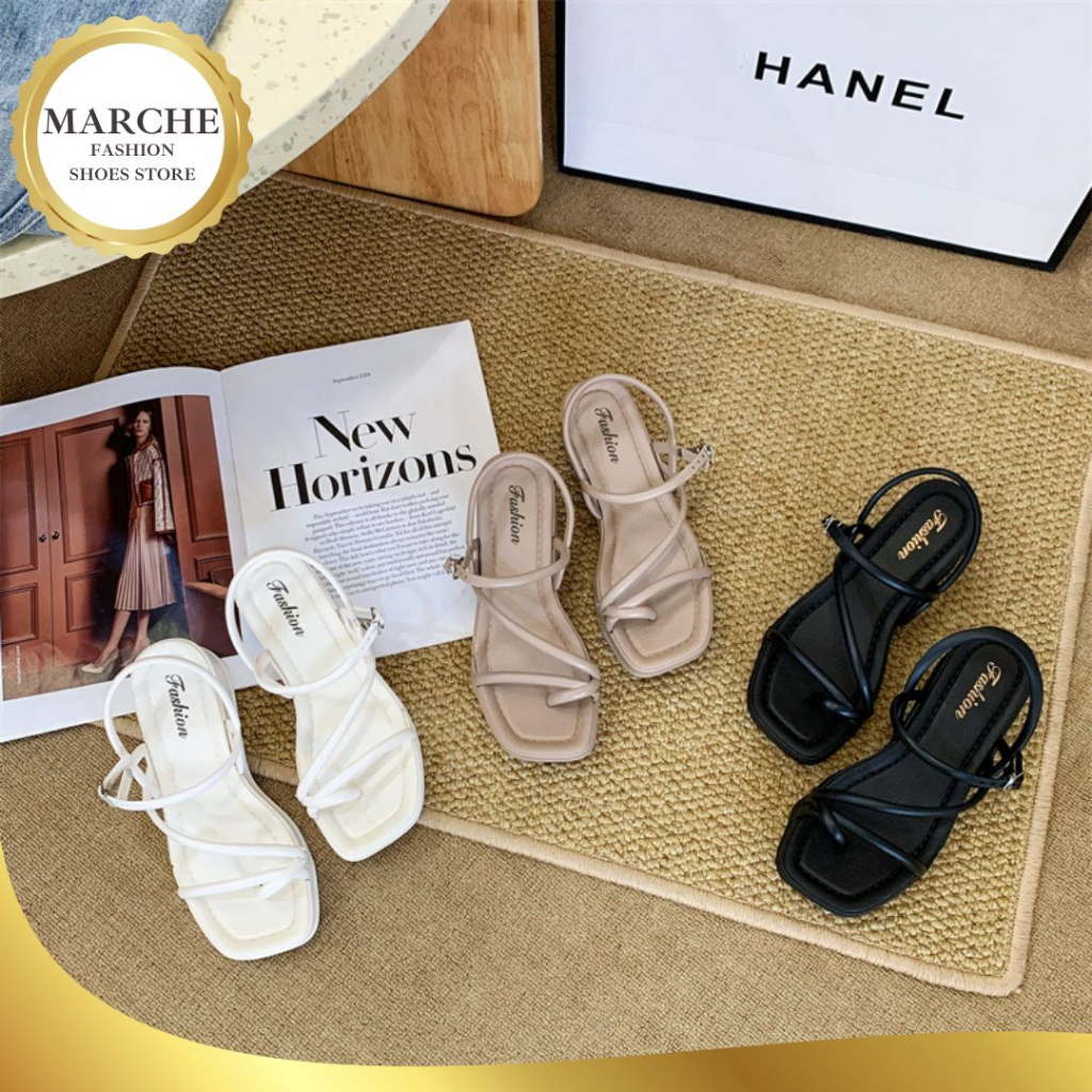 Marche 2023 summer new women's outer wear lace-up fashion versatile ...