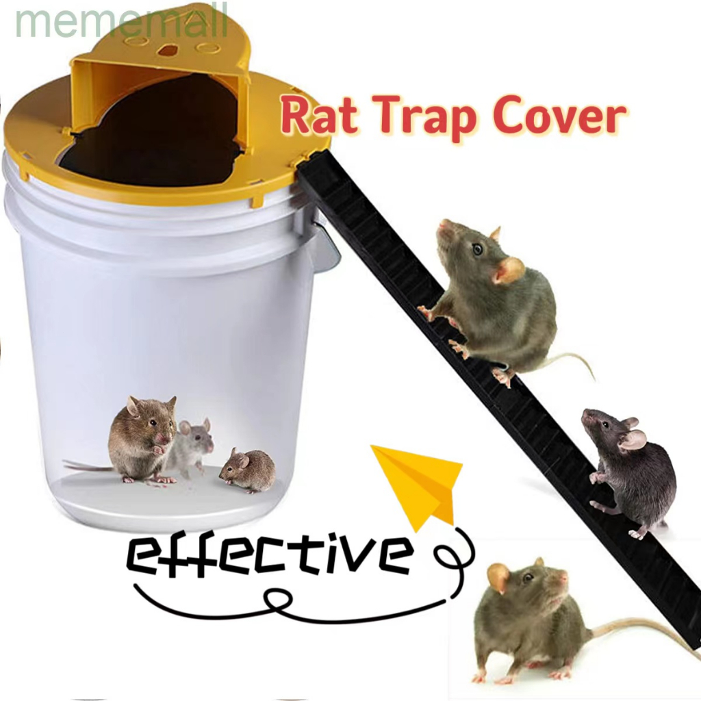 Flip Lid Effective Super Sensitive Mouse Trap Reusable Slide Bucket Lid ...