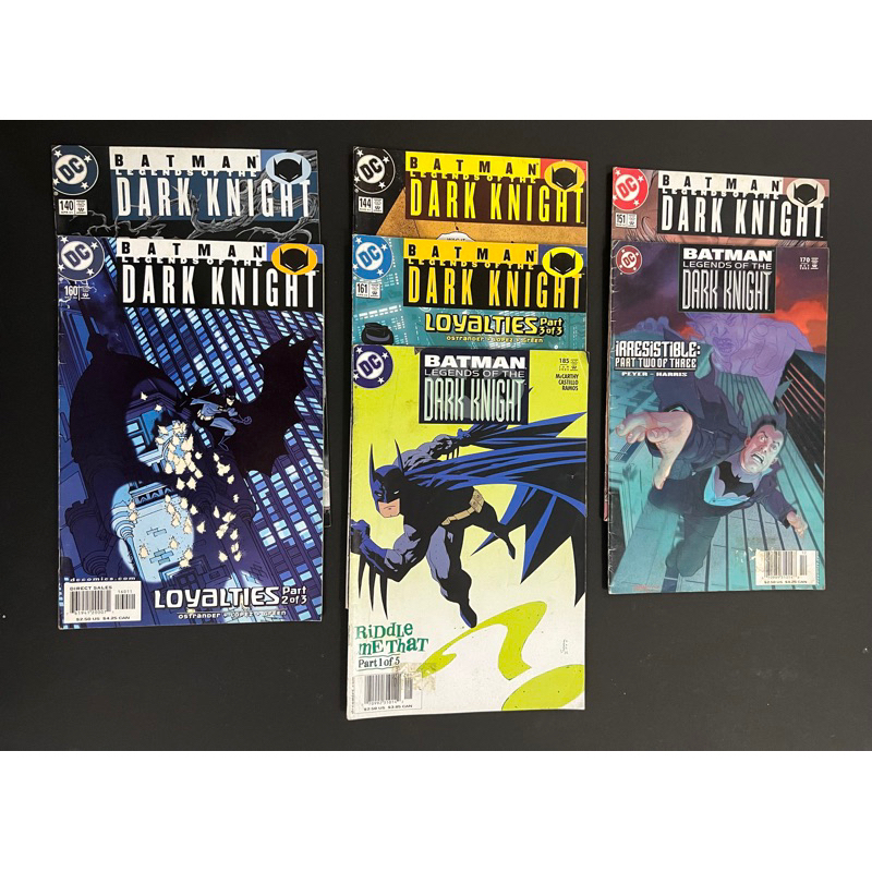 DC Comics: Batman Legends of the Dark Knight 2001 - 2005 | Shopee ...