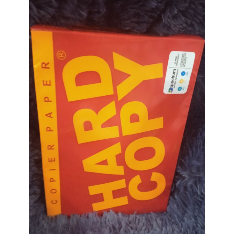 500 Sheets Bond Paper Short Long A4 Hard CopY Brand 70GSM | Shopee ...