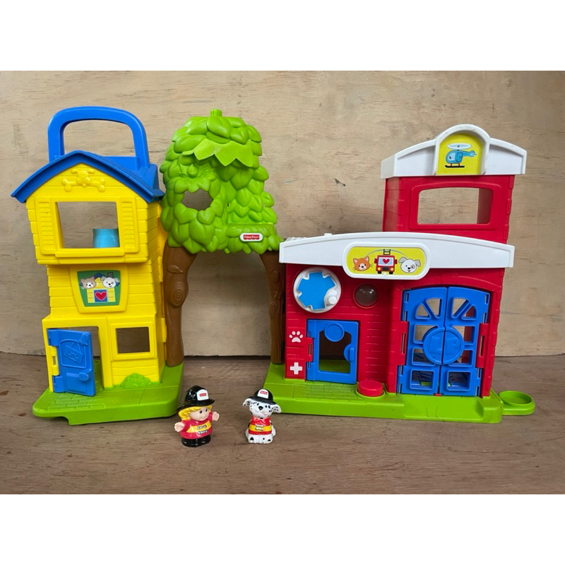 Fisher-Price Little People Pet Rescue Center House Playset | Shopee ...