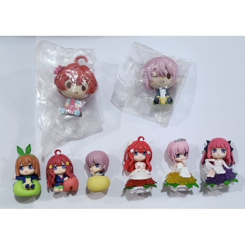 The Quintessential Quintuplets: Chokonokko figure and Hugcot | Shopee ...