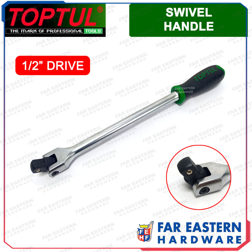 TOPTUL Flexible Swivel Handle for Socket Wrench 1/2" Drive | Shopee ...