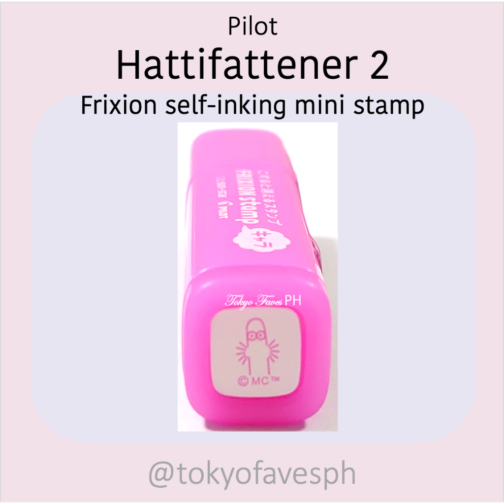Moomin Pilot Frixion self-inking mini stamp | Shopee Philippines