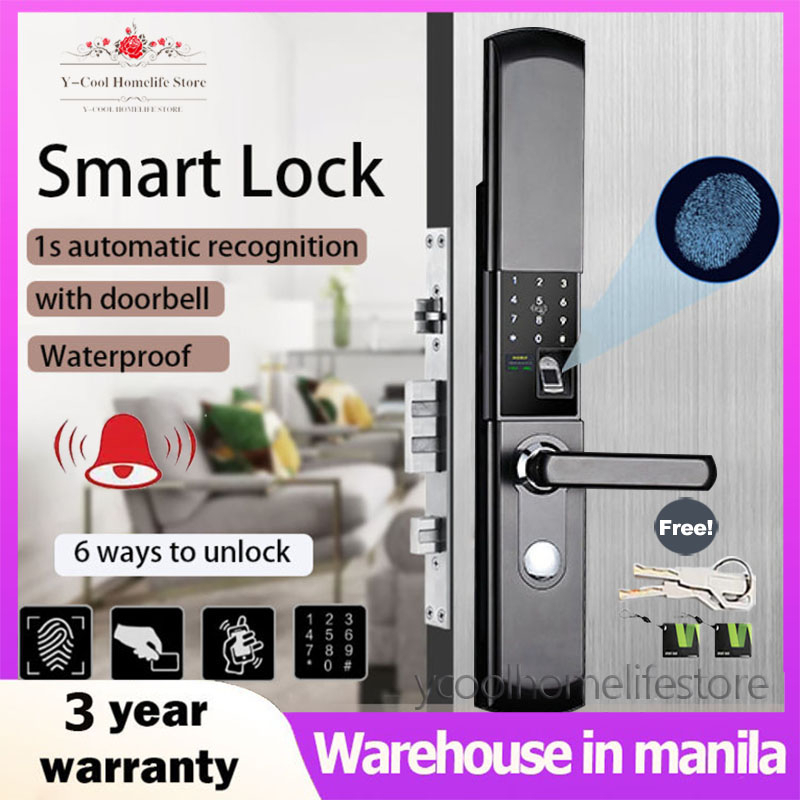 Smart Lock Fingerprint/IC card/Passcode/Keyboard Remote Electronic ...