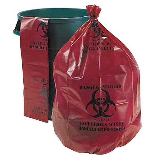 Autoclavable Waste Bag Red Medical Waste Bag 97x122CM | Shopee Philippines