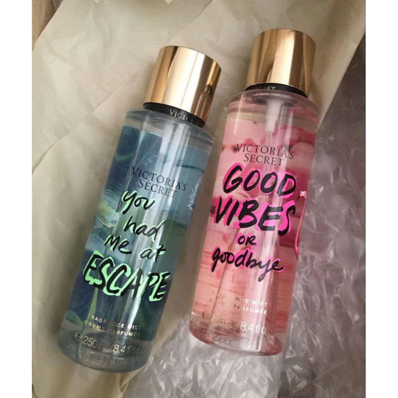 Victoria's Secret Good Vibes or Goodbye - You Had Me at Escape Body ...