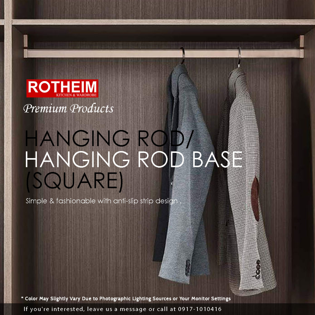HANGING ROD/HANGING ROD BASE (SQUARE) | Shopee Philippines