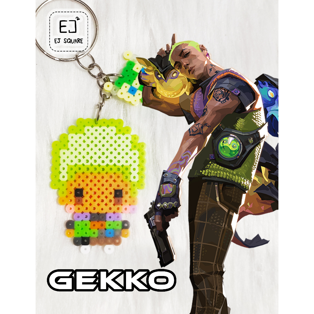 VALORANT PERLER BEAD KEYCHAINS FAN MERCH | EJ SQUARE | Shopee Philippines
