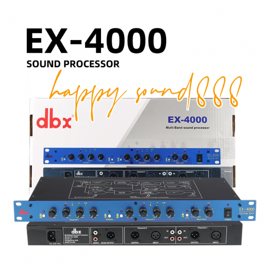 EX-4000 Gain Processor for Professional Audio Aural Exciter Type/tested ...