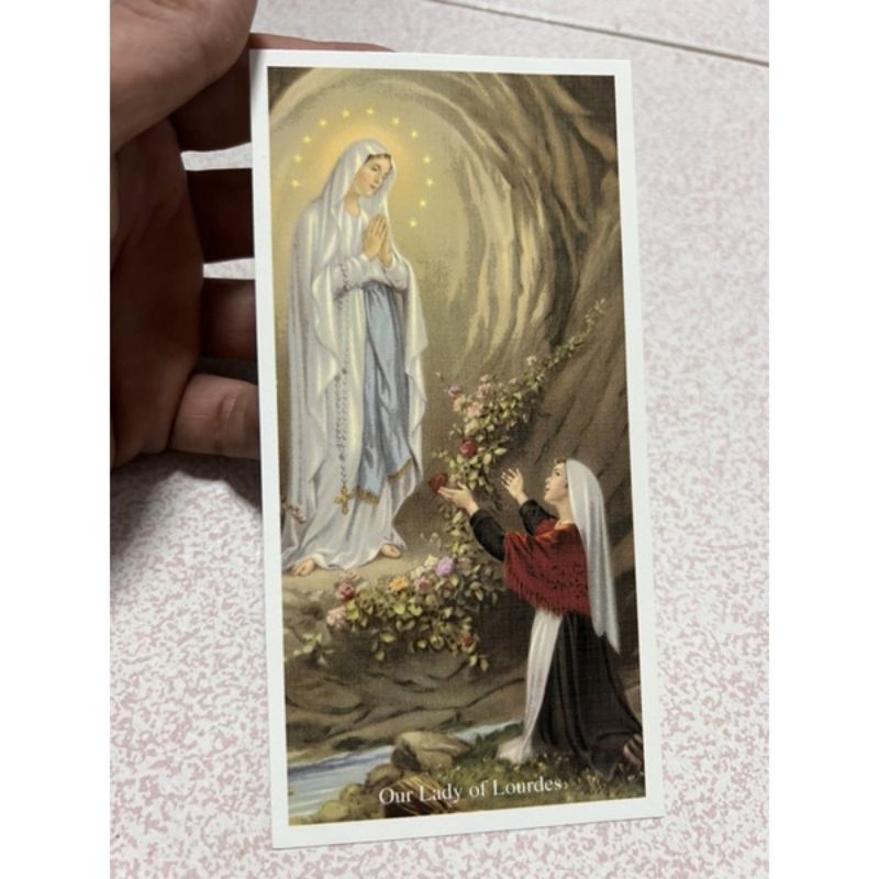 Our Lady of Lourdes Stampita | Shopee Philippines