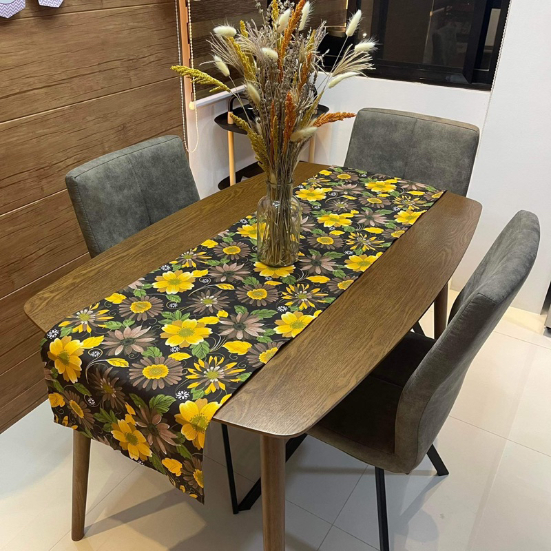 Table Runner Printed (4seater, 6seater, 8seater) | Shopee Philippines