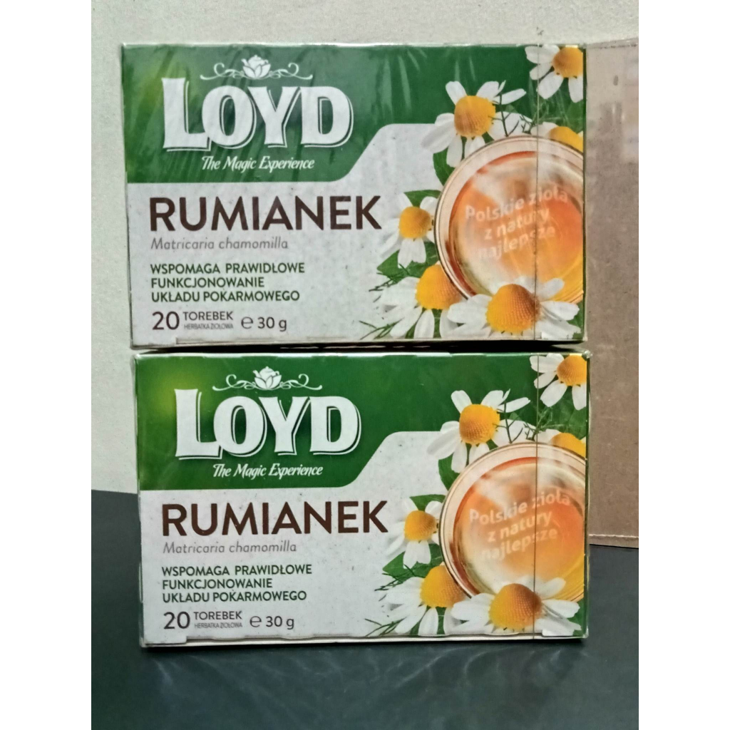 PER BOX LOYD RUMIANEK The magic Experience Chamomilla Tea 30g (20 bags ...