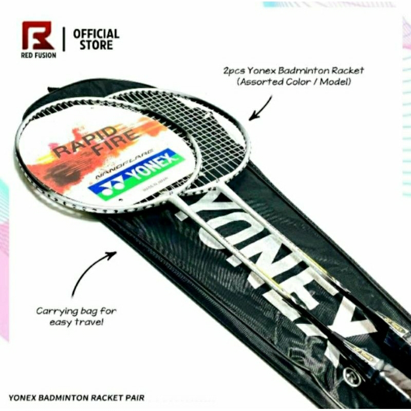 Yonex Badminton Racket Pair (double) | Shopee Philippines